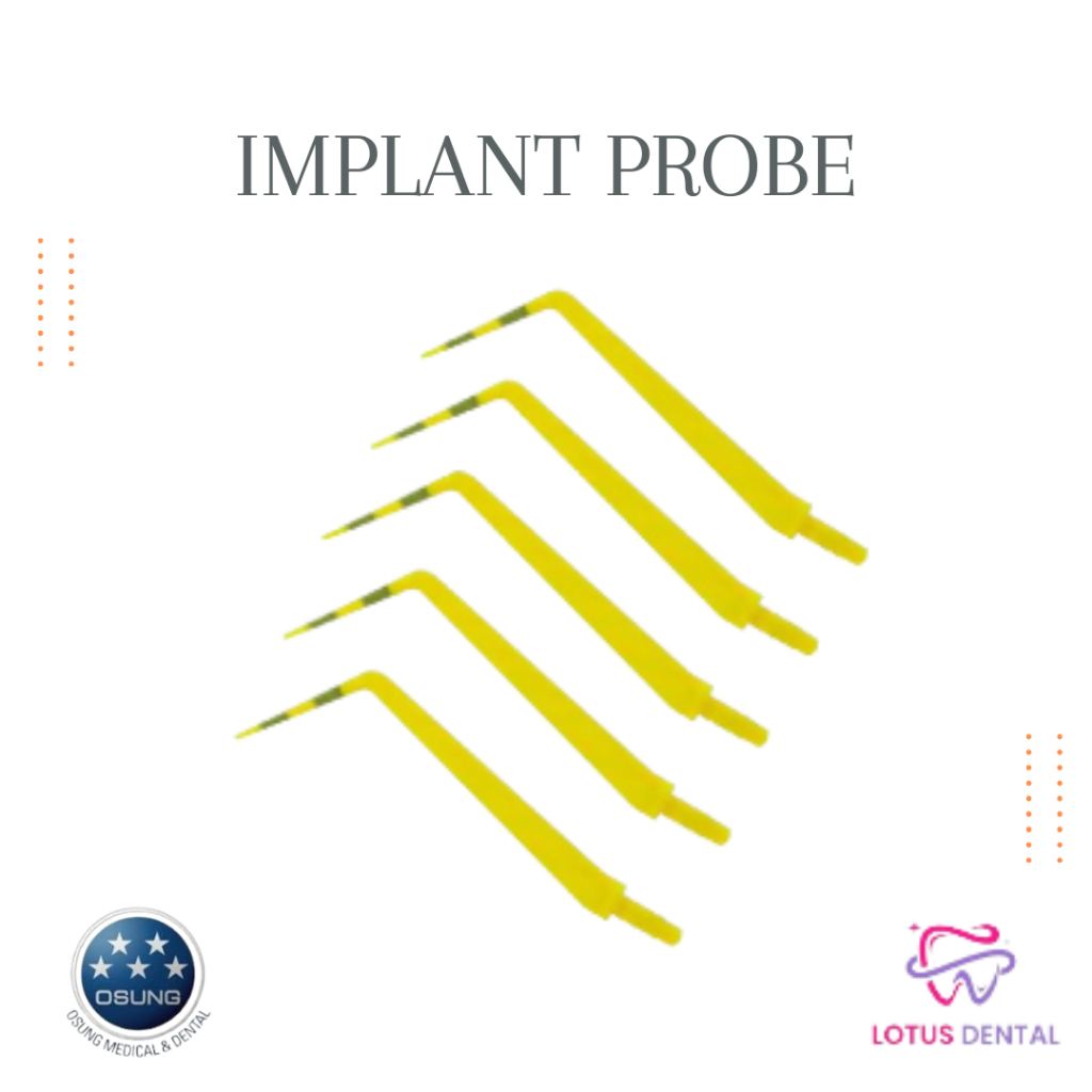 Jual OSUNG Dental Implant SS Probe Tips Only 3BPCP12 5 Pcs | Shopee ...