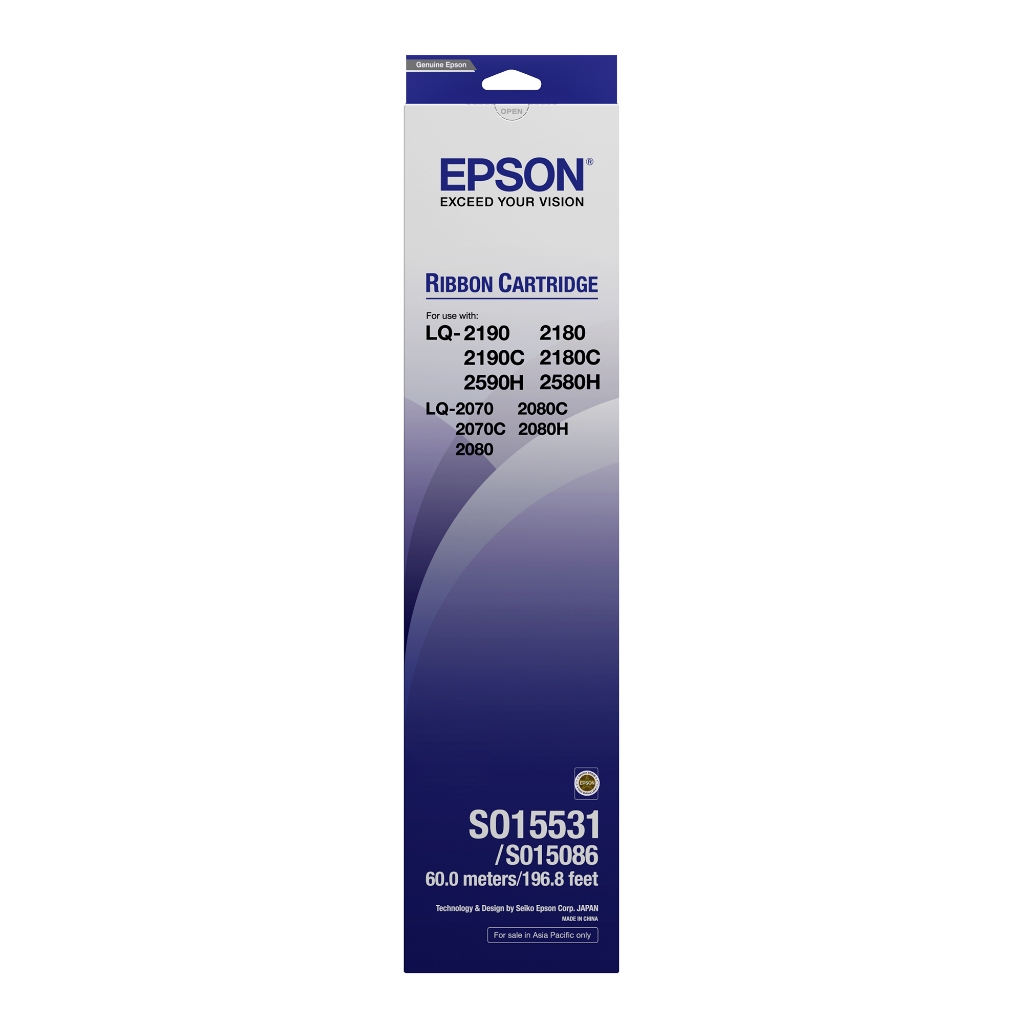 Jual Epson Ribbon Catridge SO15531 SO15086 - Ribbon Cartridge Printer ...