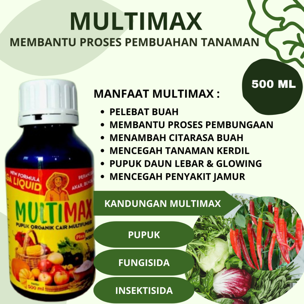 Jual Multimax Pupuk Mikro Meningkatkan Ketahanan Tanaman Terhadap ...
