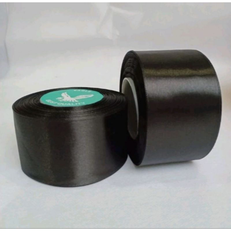 Jual Pita Satin 5cm hitam | Shopee Indonesia