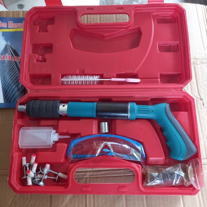 Jual Gun Ramset Mini / Alat Tembak Paku Beton low Velocity Nail ...