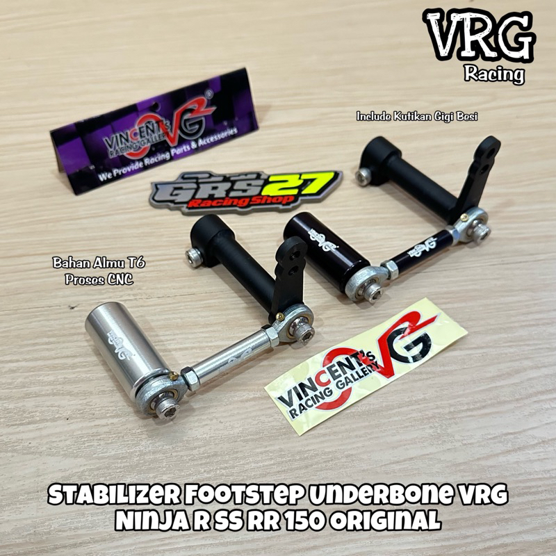 Jual STABILIZER STABILISER STEP FOOTSTEP UNDERBONE UB VRG RACING NINJA ...