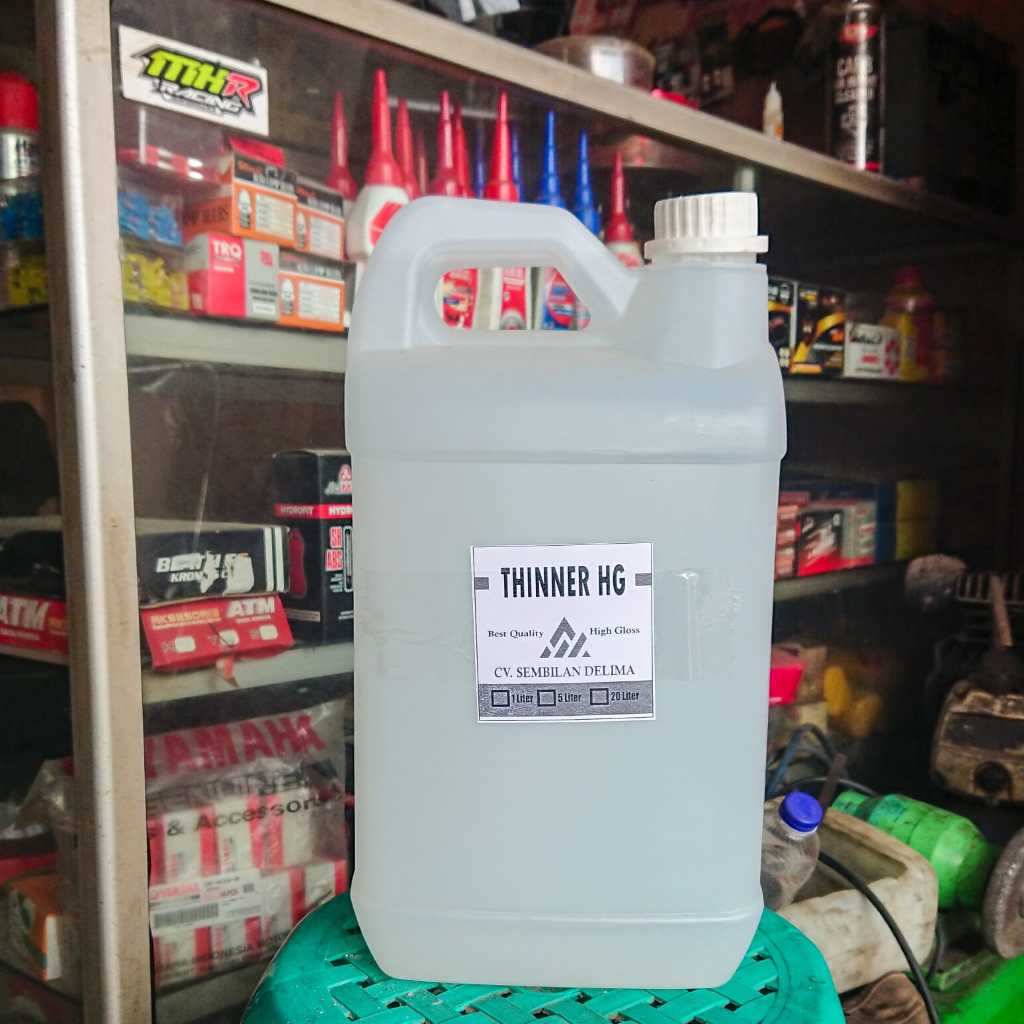 Jual Thinner Thiner High Gloss HG isi 5 liter | Shopee Indonesia