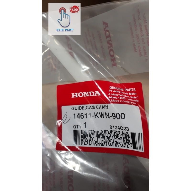 Jual 14611-KWN-900 Guide Cam Chain lidah tensioner bawah Honda PCX, PCX ...