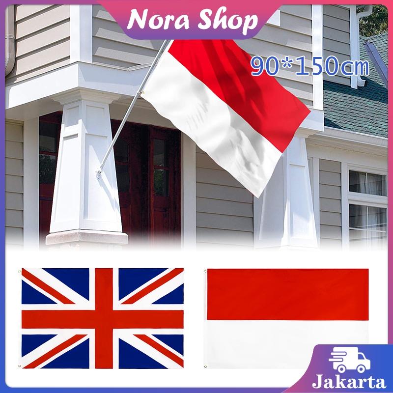 Jual Bendera Indonesia Bendera Merah Putih Bendera Inggris Bendera ...