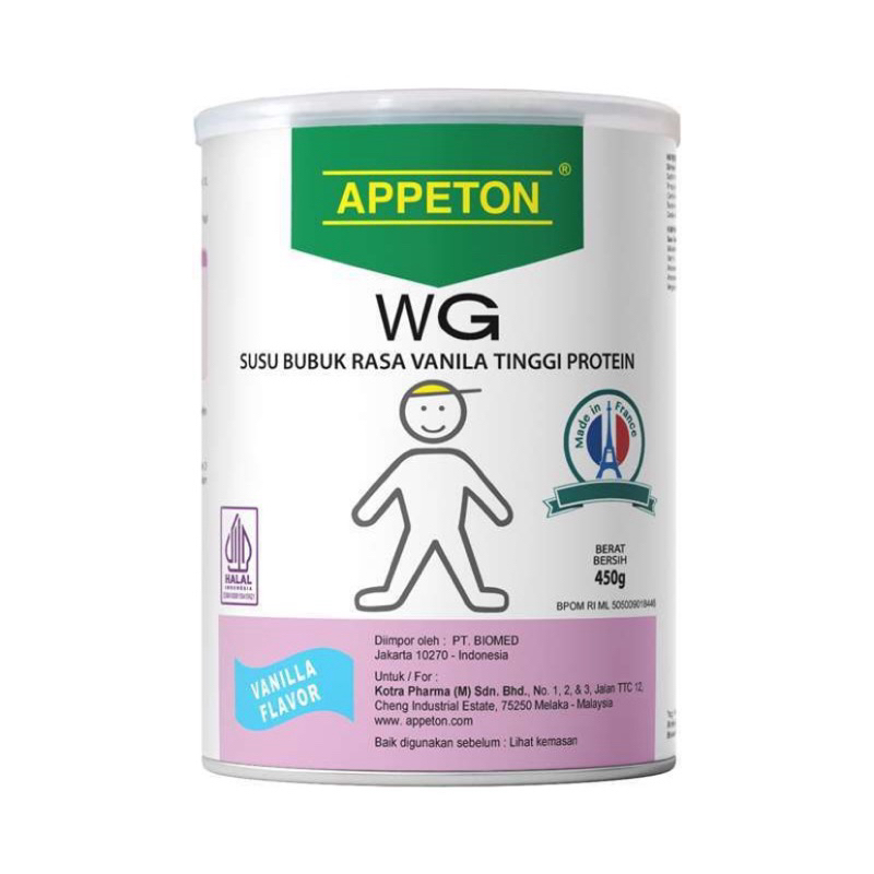 Jual APPETON WEIGHT GAIN 450G | Shopee Indonesia