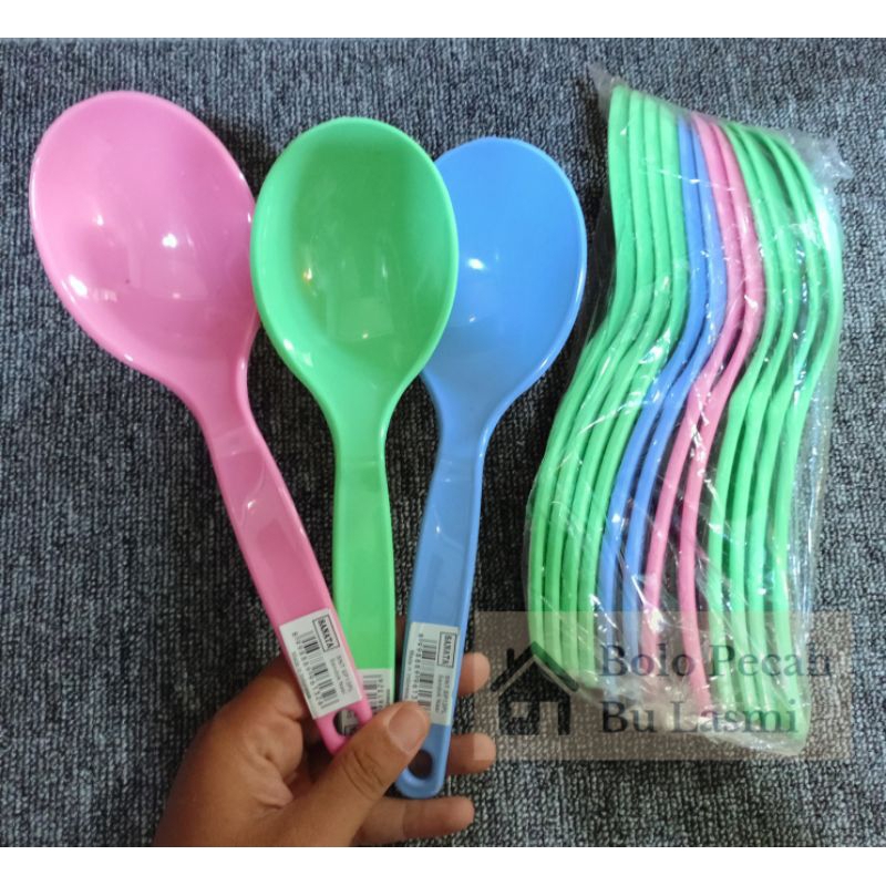 Jual GROSIR 1 LUSIN 12 PCS Centong Nasi Plastik SANATA / Centong Nasi ...