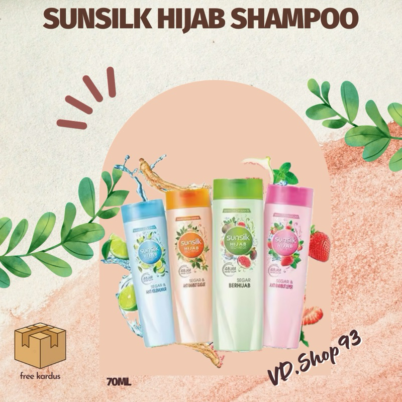 Jual SUNSILK HIJAB SHAMPOO 70ML | Shopee Indonesia