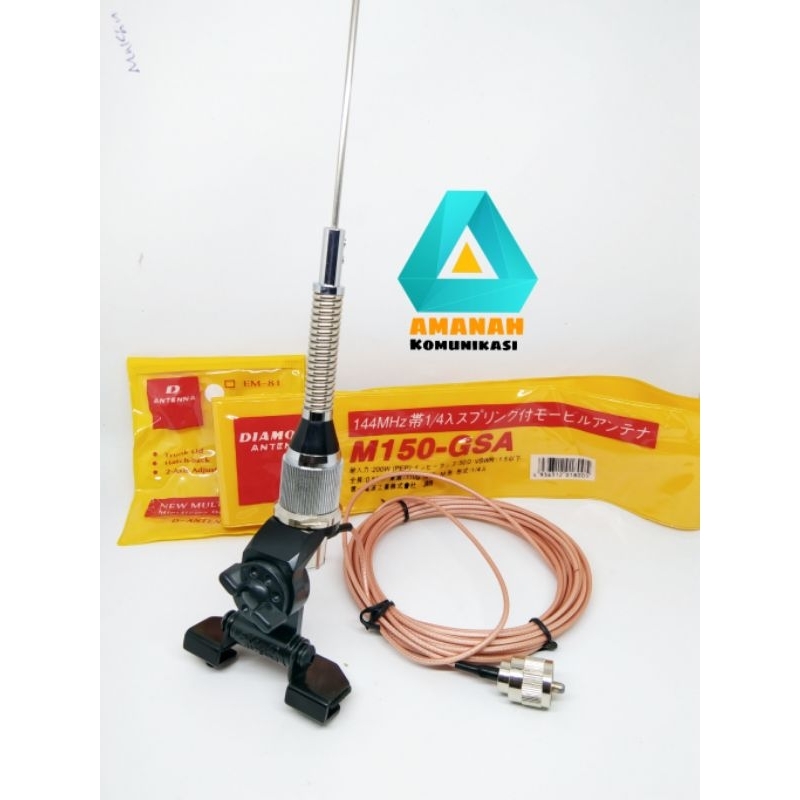 Jual paket antena radio rig mobil vhf | Shopee Indonesia