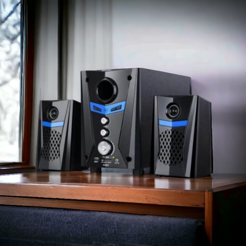Jual Speaker Aktif GMC 888 D1 BT Multimedia Bluetooth Full X BASS ...