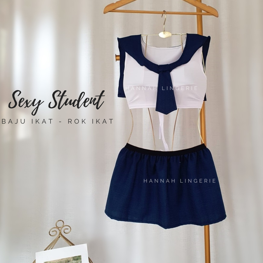 Jual 5XL 4XL 3XL Lingerie Student Murid Sekolah Kostum BigSize Cosplay ...