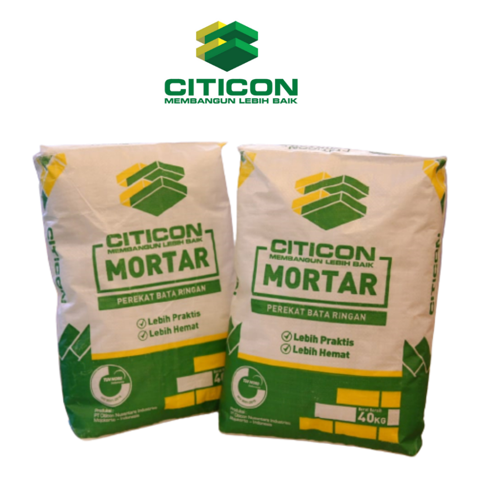 Jual SEMEN MORTAR CITICON PEREKAT BATA RINGAN | Shopee Indonesia