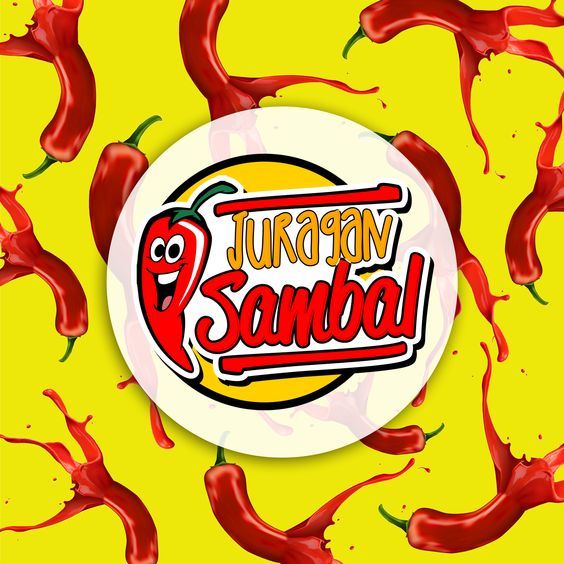 Jual stiker sambal pecel sambel kemasan sambal botol Label Toples Botol ...