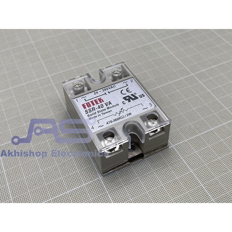 Jual FOTEK Single Phase Solid State Relay SSR 40VA | Shopee Indonesia
