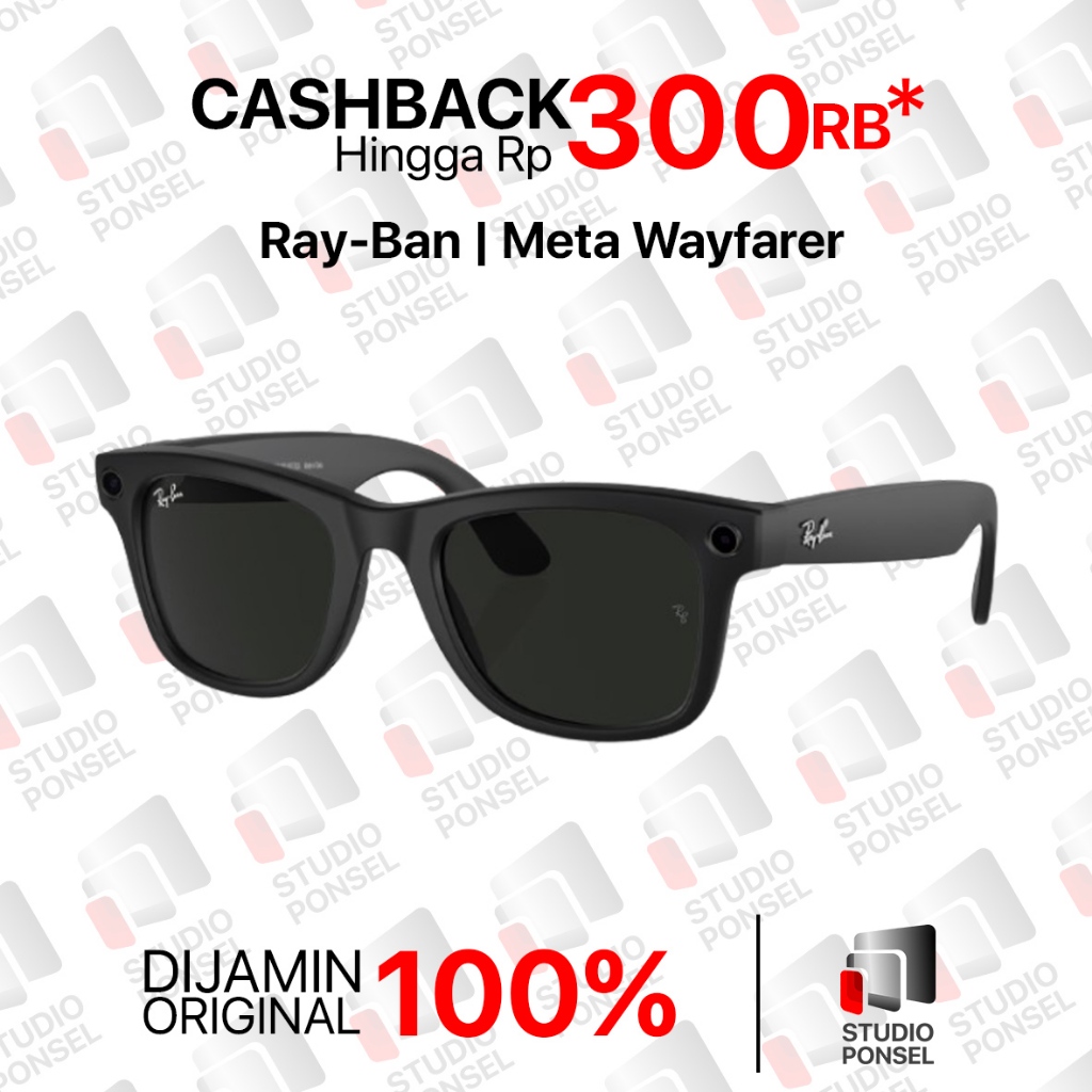 Jual Kacamata Pintar Ray-Ban Meta Smart Glasses RayBan Wayfarer 2023 ...