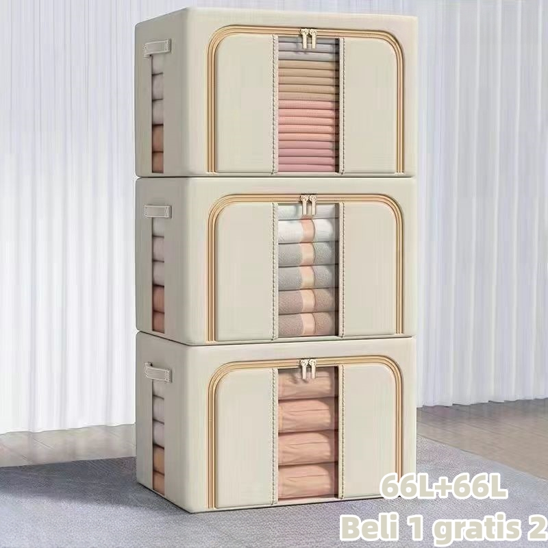 Jual Kain Oxford kotak penyimpanan Waterproofing storage box Multifungsi container box Warna ...