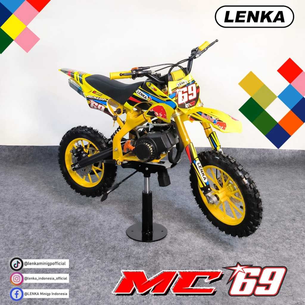Jual Motor Trail Anak 50CC 2T Motor Minii Trail Anak Motor Bensin Lenka ...