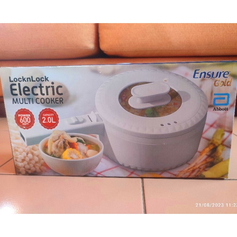Jual New Lock N Lock Electric Multi cooker / Alat Masak Serbaguna ...