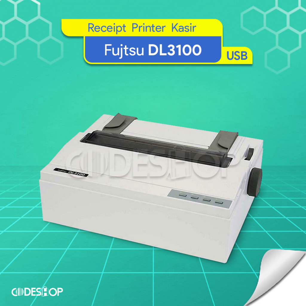Jual Fujitsu DL3100 Printer Kasir Dot Matrix Struk NCR 5 Rangkap A4 A5 A6 | Shopee Indonesia