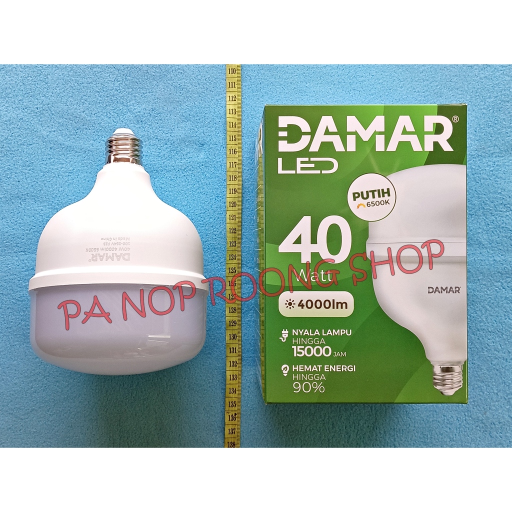 Jual LAMPU LED 40W DAMAR 6500K PUTIH | Shopee Indonesia