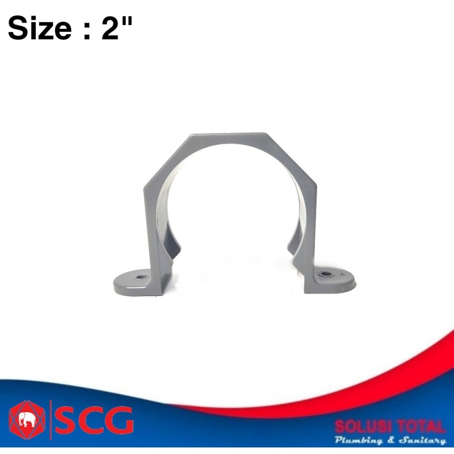 Jual Klem Omega Pvc 2 Inch Saddle Clip 2" SCG | Shopee Indonesia