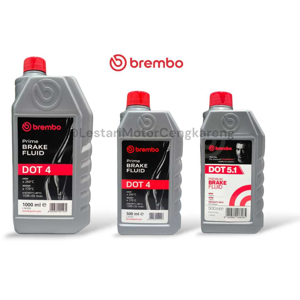 Jual BRAKE FLUID MINYAK REM MOBIL MOTOR DOT 4 DOT4 DOT 5.1 BREMBO ...