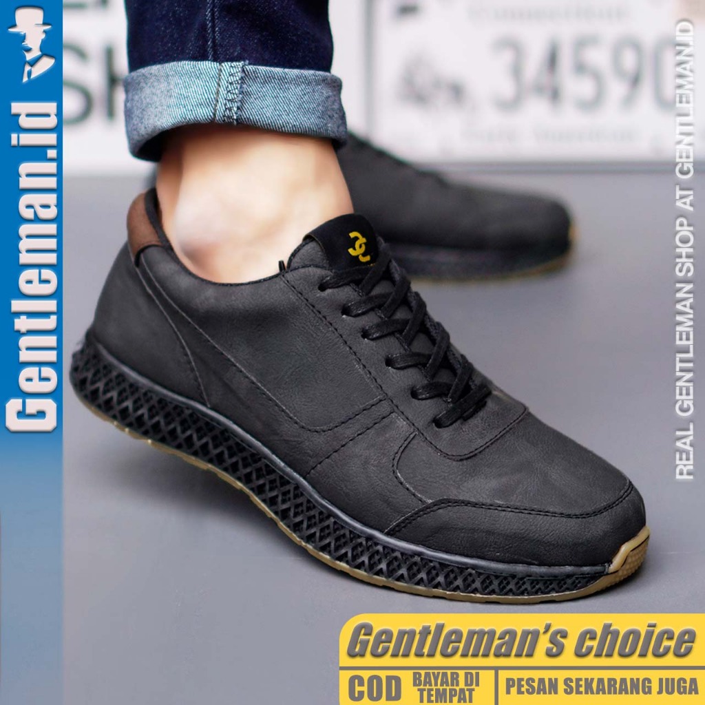 Jual GENTLEMAN Boston Sepatu Formal Casual Pria Original Keren Model ...