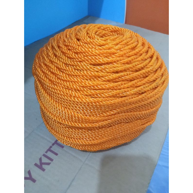 Jual Tali Tambang Plastik PE 4mm harga per roll/ Tali Tampar 4mm per ...