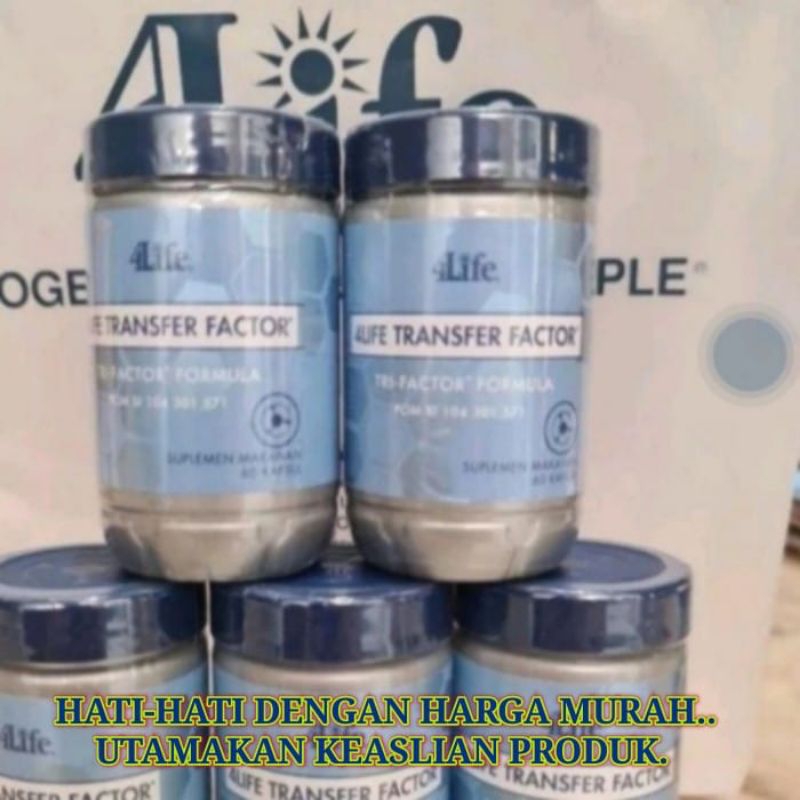 Jual 4Life transfer factor plus asli obat meningkatkan ketebalan tubuh ...
