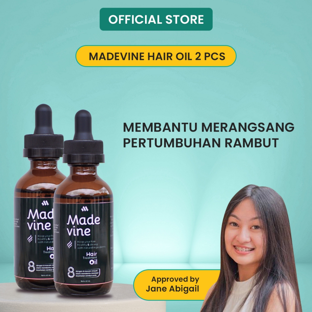 Jual MADEVINE - Serum Rambut Rontok / Tipis / Ketombe / Rambut Berkerak ...