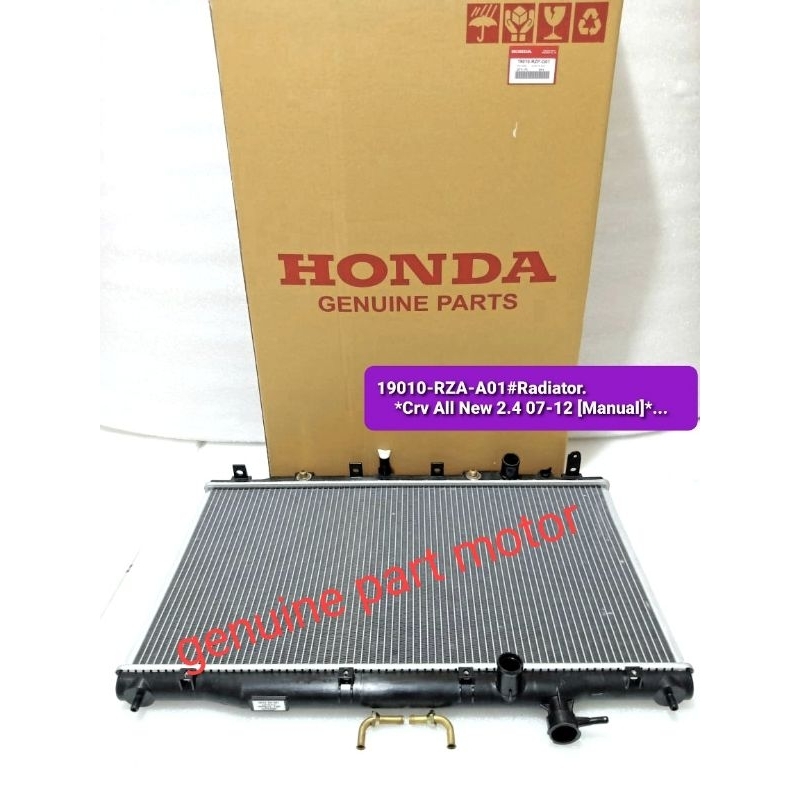 Jual RADIATOR ASSY HONDA CRV ALL NEW 2.4 07-12 MANUAL (19010-RZA-A01 ...