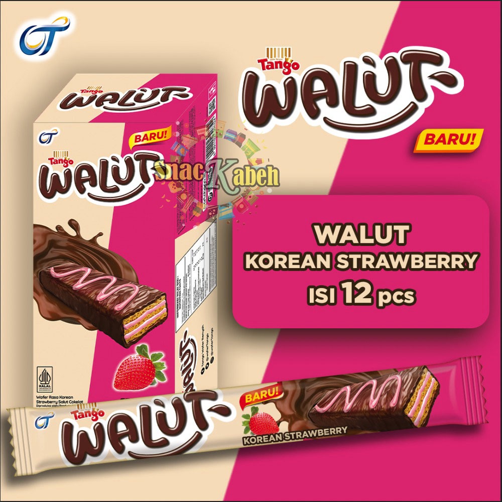 Jual Tango Wafer Walut Choco Banana Korean Strawberry French Vanilla