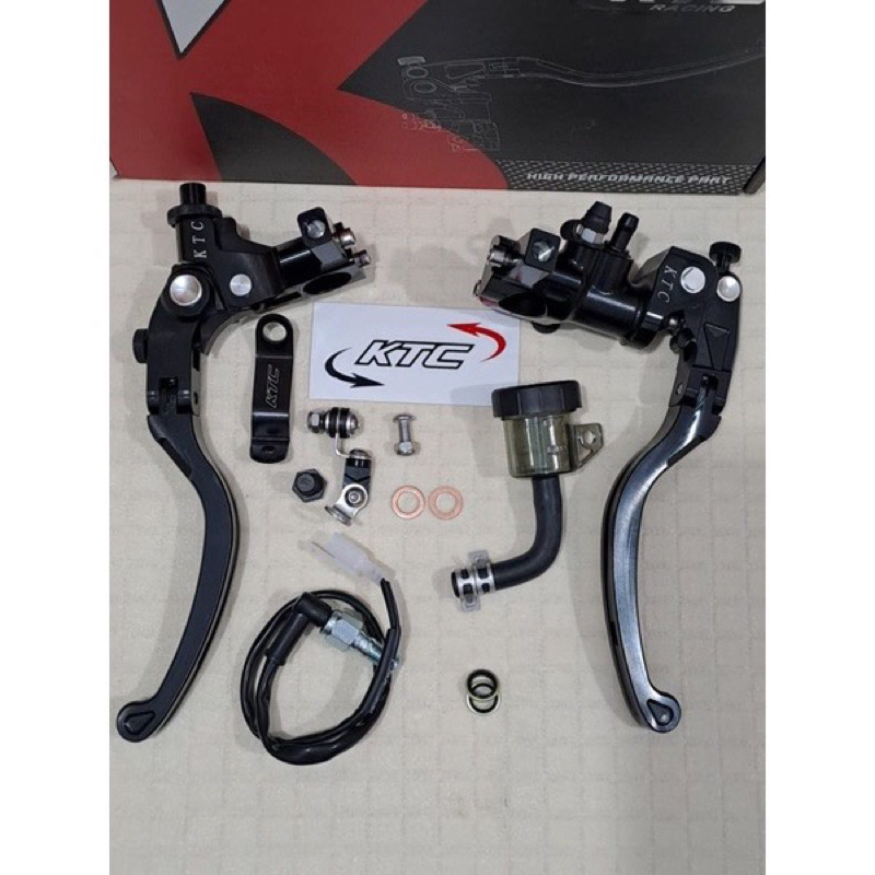 Jual MASTER REM KTC RACING SET HANDLE KOPLING REM MASTER REM KTC RACING ...