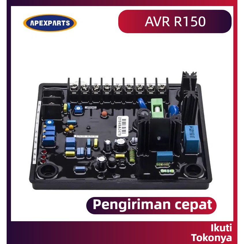 Jual AVR GENERATOR AVR R150 LEROY SOMER R 150 AVR GENSET Replace ...