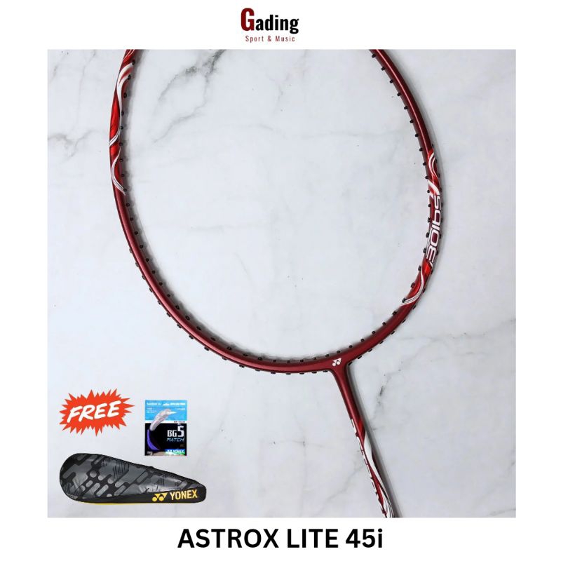 Jual New Full Set Raket Badminton Yonex Astrox Lite 45i Original ...