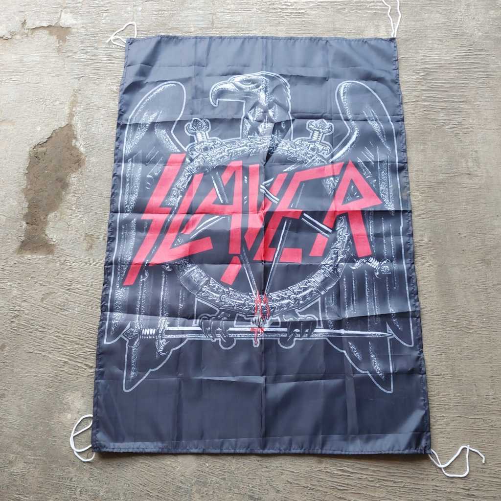 Jual Poster - SLAYER - EAGLE LOGO - Poster Kain / Textile Poster ...
