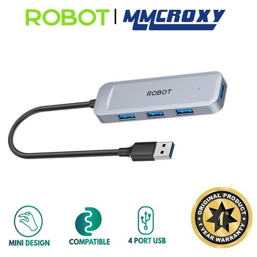 Jual Robot H340A USB HUB 4 Port USB-A To USB 3.0 5Gbps | Shopee Indonesia