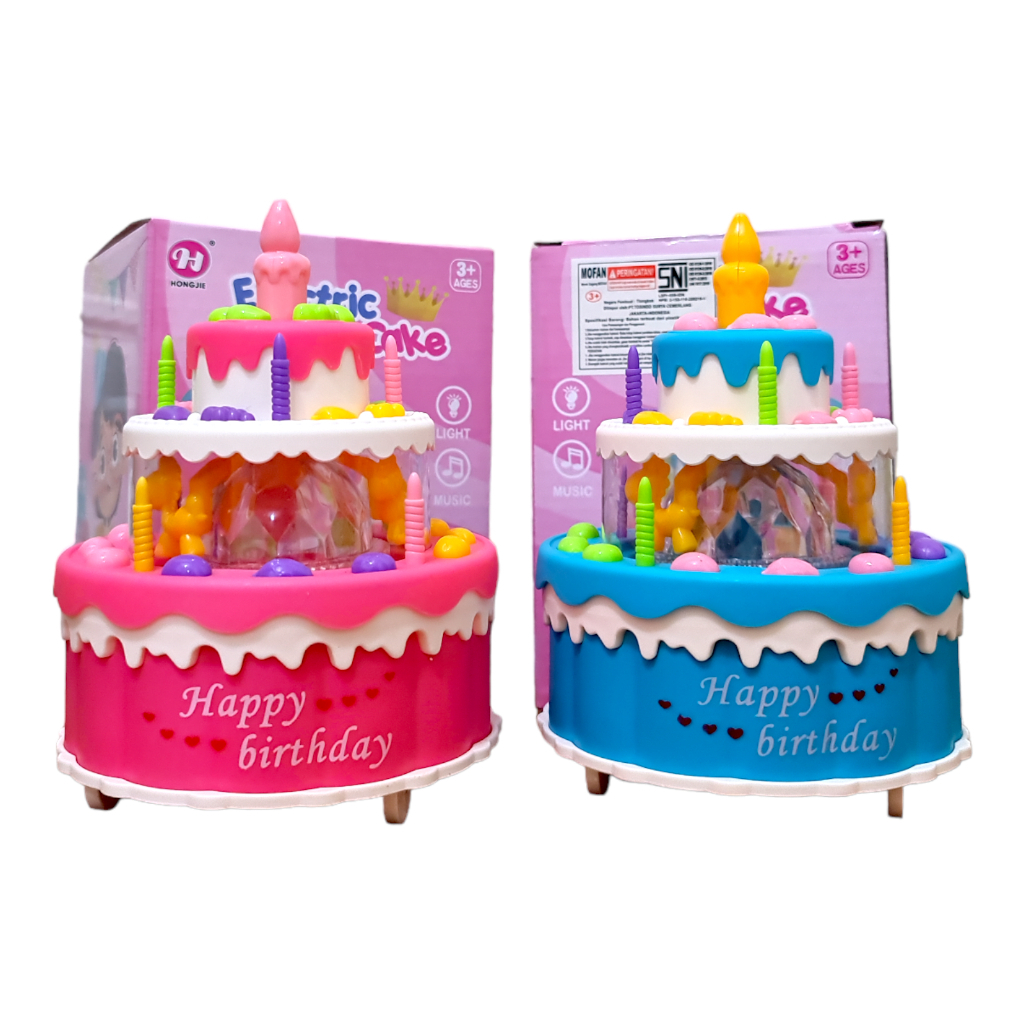 Jual Happy Toys - Mainan Kue Ulang Tahun Birthday Cake Mainan Anak ...