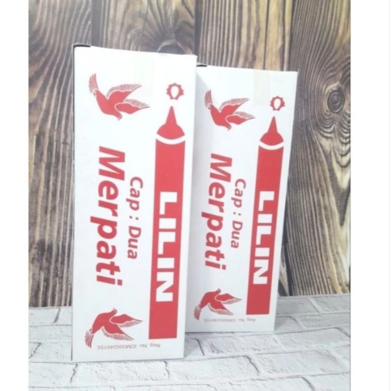 Jual LILIN cap 2 Merpati kecil 1 pack isi 6 batang | Shopee Indonesia