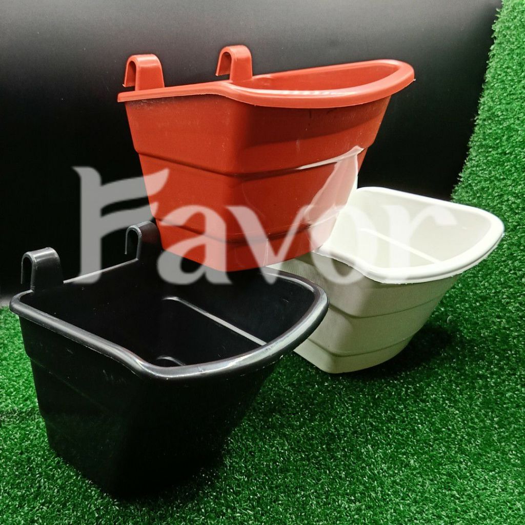 Jual Pot Dinding CANTOL MANIS "S" HITAM Garden Of Love Dinding Estetik ...