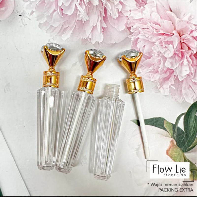 Jual 3ml Botol Lip Gloss Diamond Liptint Kosong Kosmetik Packaging ...