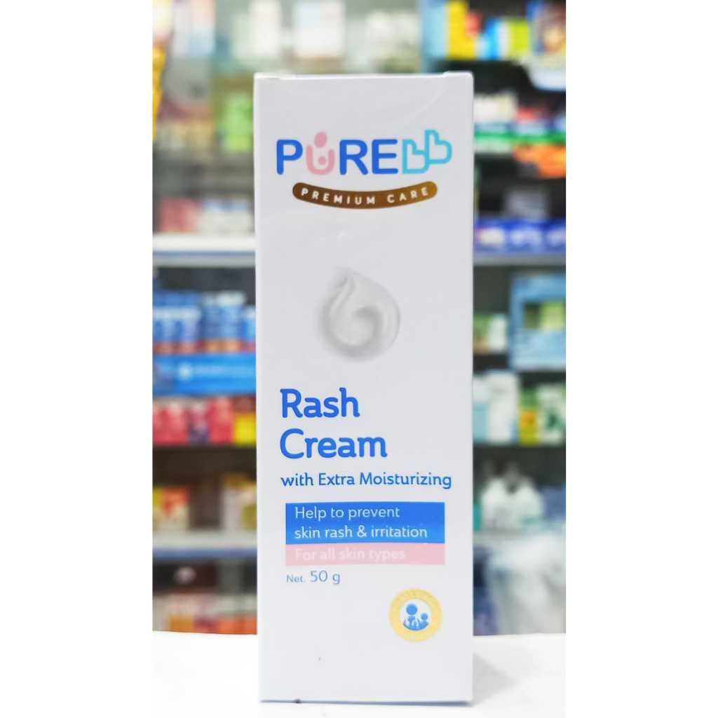 Jual Pure BB 𝐑𝐚𝐬𝐡 𝐂𝐫𝐞𝐚𝐦 𝟓𝟎𝐆𝐑 - Mengatasi Ruam Popok Pada Bayi | Shopee ...