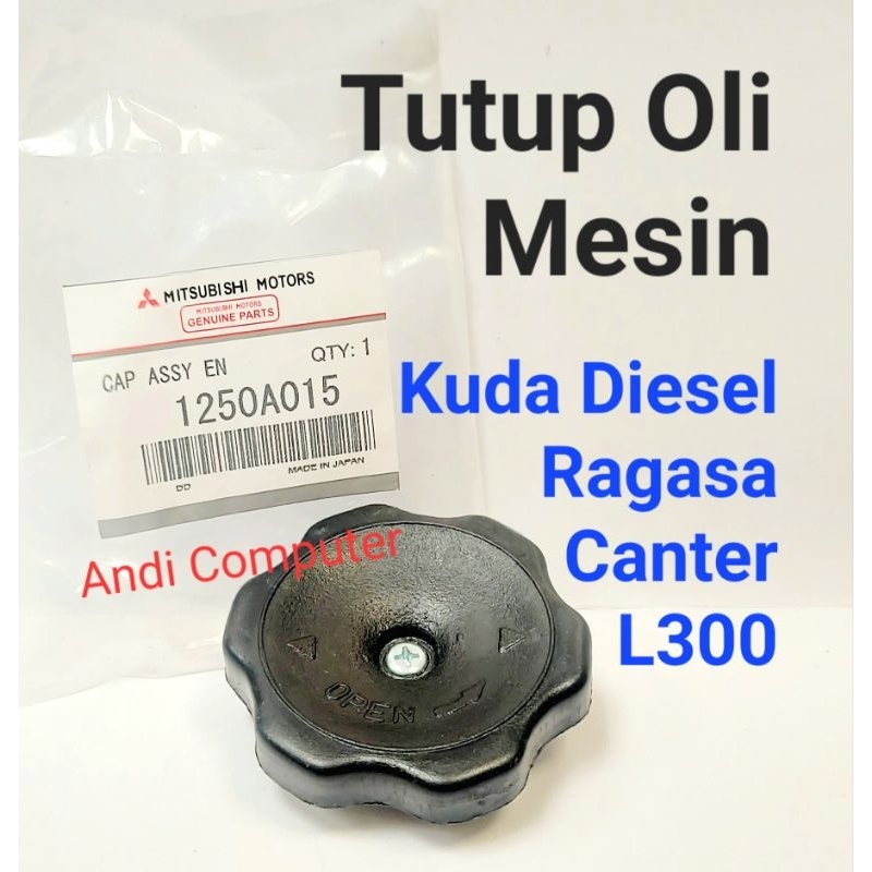 Jual Tutup Oli Oil Cap Engine L300 Kuda Diesel Ragasa Canter | Shopee ...