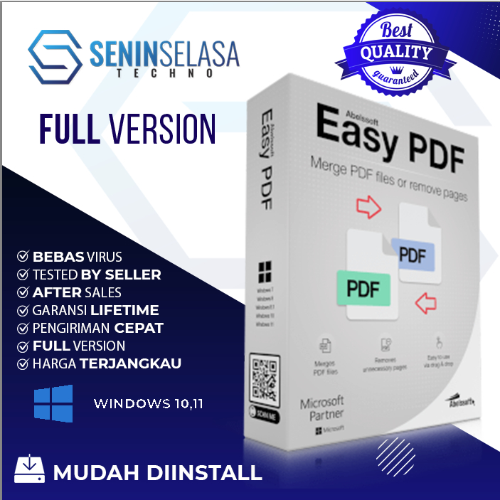 Jual Software Pengelolaan PDF: Abelssoft Easy PDF 2025 [WIN] | Shopee ...