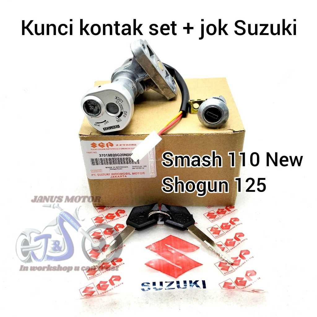 Jual Kunci kontak set Suzuki Smash 110 New Shogun 125 RR SP NR Kualitas ...