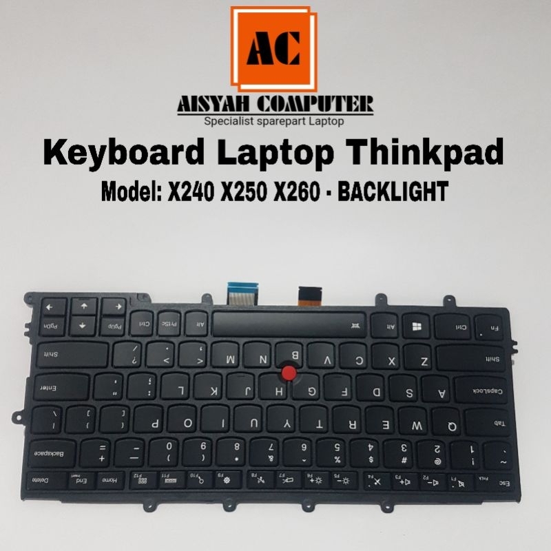 Jual Keyboard Laptop Thinkpad X240 X250 X260 - BACKLIGHT | Shopee Indonesia