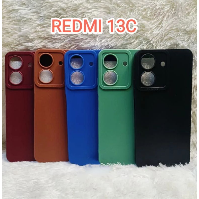 Jual SoftCase Casing Hp Xiaomi REDMI 13C 2023 Silikon Macaron Pro ...