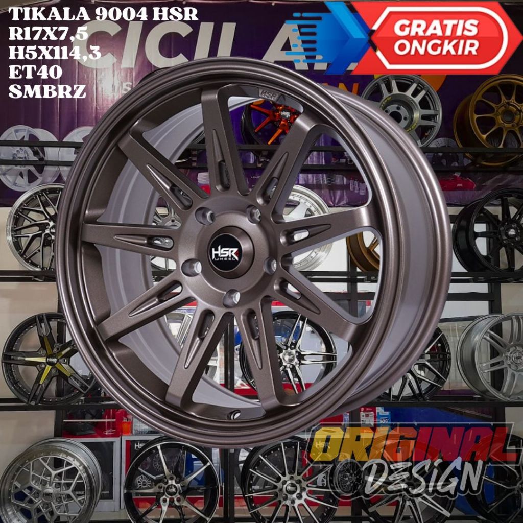 Jual Velg Mobil Ring 17 HSR TIKALA R17 UNTUK INNOVA HRV TERIOS RUSH XPANDER | Shopee Indonesia