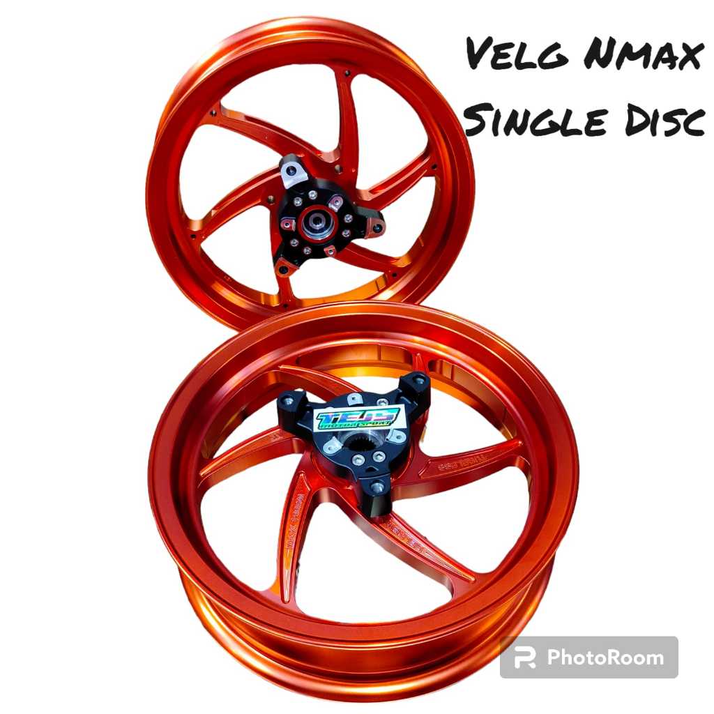 Jual VELG DELKEVIC YAMAHA NMAX 155 OLD 2018 SIX STAR CNC SINGLE DAN ...