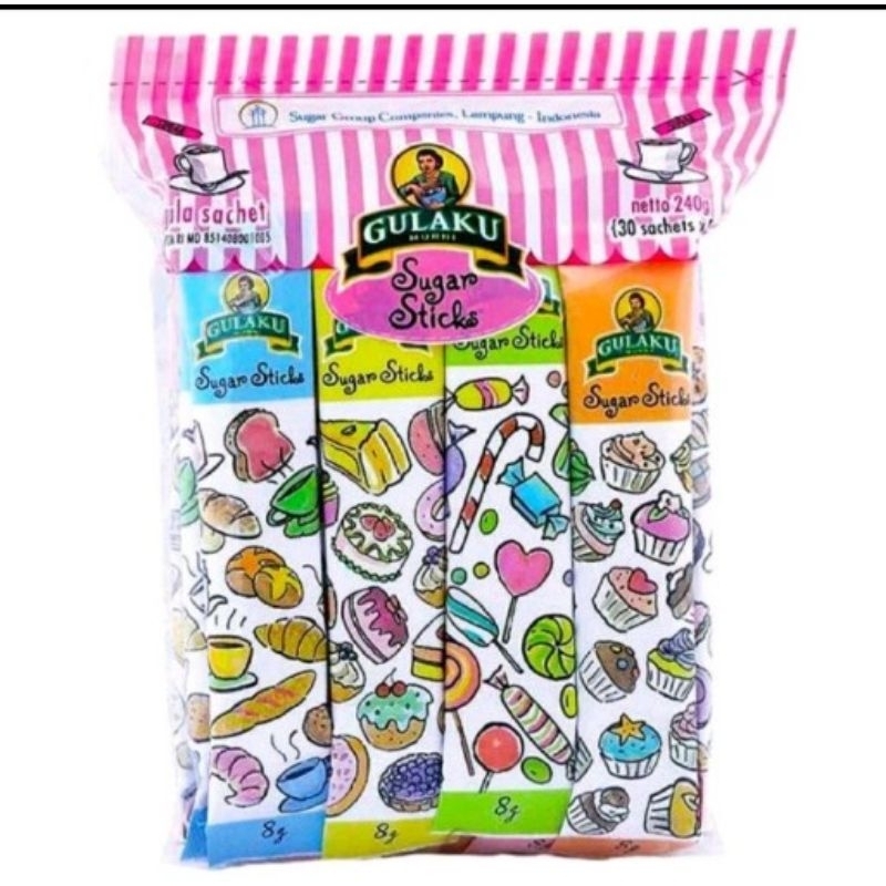 Jual Gulaku ( gula pasir) Stick 240gr isi 20 | Shopee Indonesia